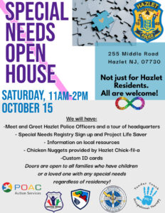 Special Needs Open House - POAC Autism Services